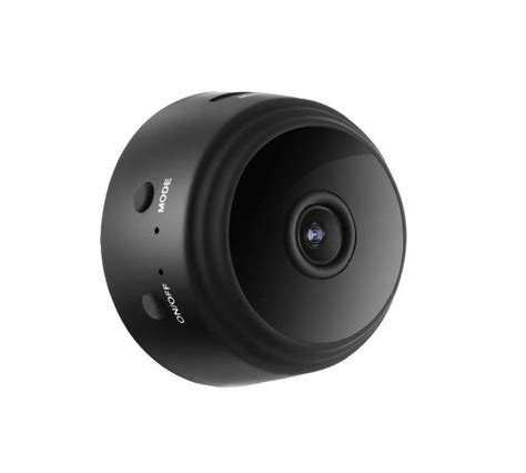 Мини камера видеонаблюдения Wi Fi беспроводная с передачей на телефон Черная купить онлайн