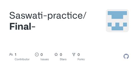 Github Saswati Practice Final
