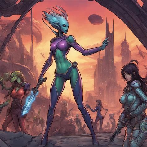 Sexy Alien By Anarchaos1326 On Deviantart