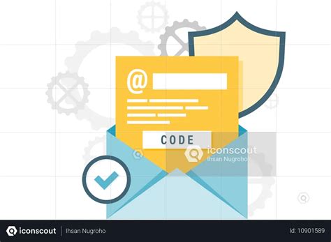 Email Code Verification Illustration Free Download Miscellaneous Illustrations Iconscout