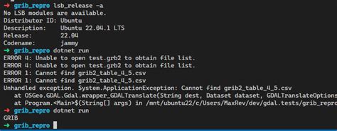 Cannot Find Grib2subcentercsv After Upgrade To 361 · Issue 91