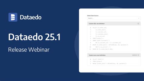 Dataedo 232 Release Webinar Dataedo
