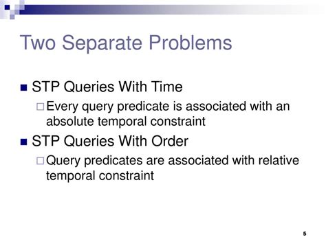 spatio temporal pattern queries ppt download