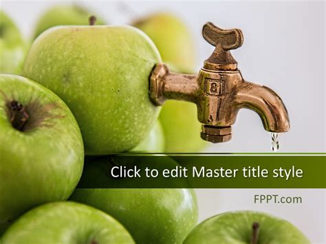 Free Organic Food PowerPoint Template Free PowerPoint Templates