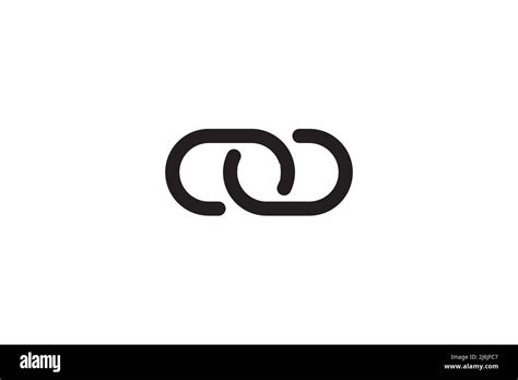 Chain Link Icon Connection Sign Vector Illustration Linked Interface Web Design Stock Vector