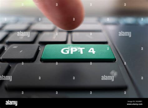 Gpt 4 Bon The Keyboard Button Chat With Ai Or Artificial Intelligence