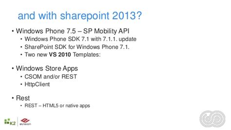 Developing Sharepoint Powered Mobile Apps