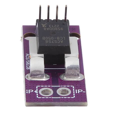 Acs758 Acs758lcb 050b Current Module Linear Hall Current Sensor Pff T Current Detection 3 5v 50a