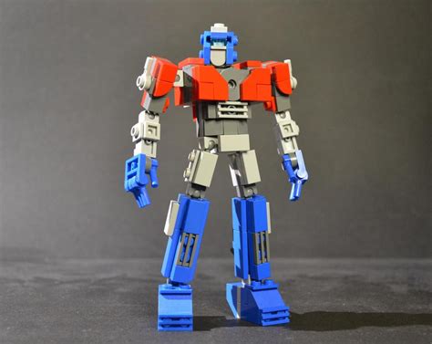 Lego Moc Orion Pax Transformers One By Blaze Mocs Rebrickable Build With Lego