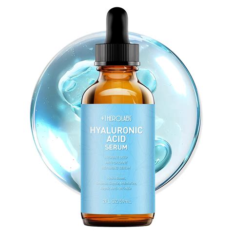 1herolabs Hyaluronic Acid Serum For Face With Vitamin B5