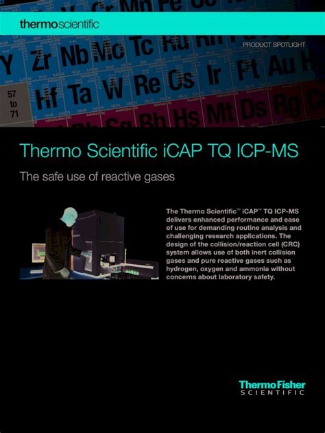 Pdf Thermo Scientific Icap Tq Icp Content