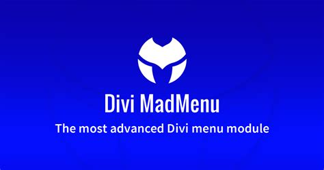 Divi MadMenu The Most Advanced Divi Menu Module Divicio Us