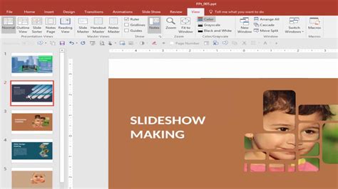 How To Show Ruler In Powerpoint Slide Document 2017 Youtube