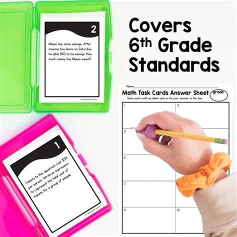 Algebraic Expressions Task Cards By Teaching Math And More Tpt