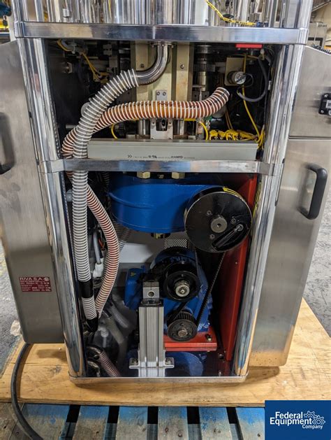 Riva Piccola Bilayer Rotary Tablet Press Model Bd 7 7 B And D Tooling