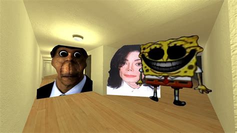 Obunga Michael Jackson And Scary Spongebob Nextbot Gmod Youtube