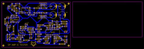Single To Dual PSU OpAMP IC Tester EasyEDA Open Source Hardware Lab