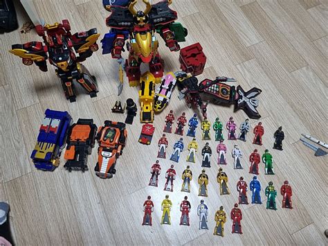 파워레인저 엔진포스 캡틴포스 피규어 브릭 중고나라