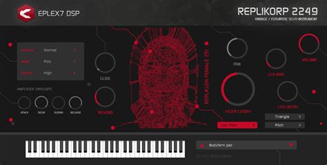 eplex7 dsp releases replikorp 2249 futuristic sci fi instrument