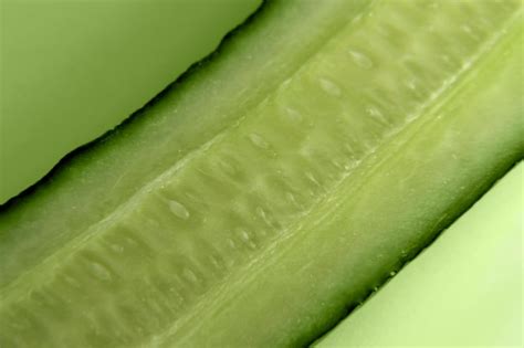 Premium Photo Sliced Cucumber Detail