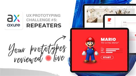 Live Your Ux Prototype Submissions For Axure Prototyping Challenge 5