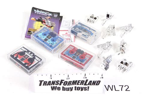 Complete Transformers® Encore Reissue Cassettbots Great Cassette Operation Vol 3 Sku 353425