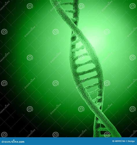 Digital Illustration Dna Structure Stock Illustration Illustration Of Blue Research
