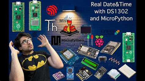 Date Time With MicroPython And Ds1302 YouTube