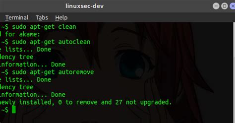 Cara Membersihkan File Sampah Dari Sistem Ubuntu LinuxSec