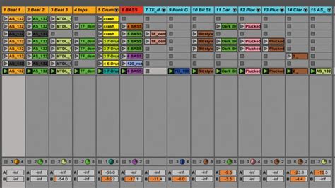 How To Arrange Tracks In Ableton Live Going From Session To