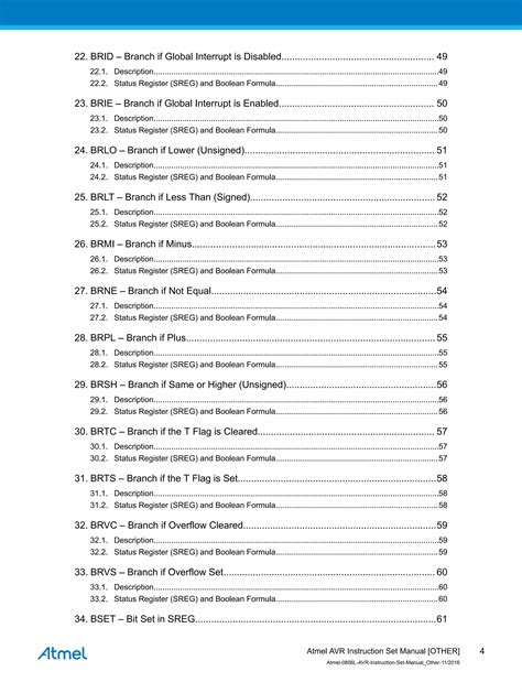 AVR Instruction Set Manual Pdf Programming Languages Computing