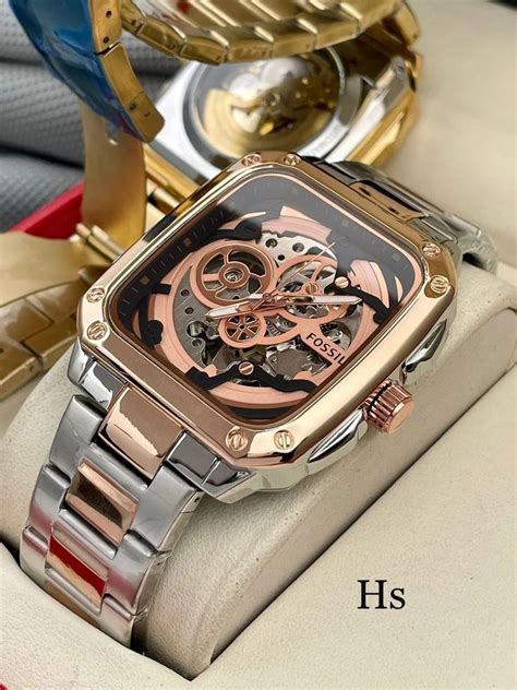 Rectangular Fossil Automatic Watch For Personal Use At ₹ 2899 Piece In Mumbai