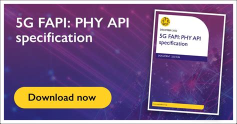 Small Cell Forum On Linkedin Fapi Smallcells Specification 5g Openran