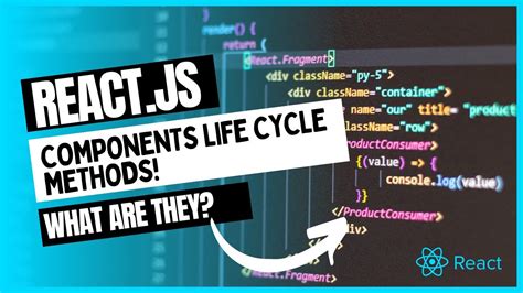 Component Life Cycle Methods Reactjs Youtube
