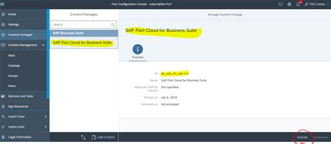 Activating And Running Fiori Cloud Subscription Ap Sap Community
