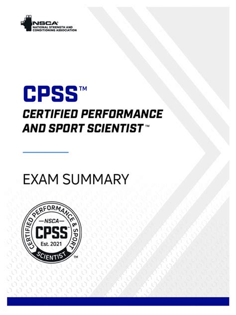 Cpss Exam Summary Dco Pdf Scientific Method Performance Indicator