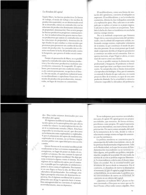 Chul Han La Dictadura Del Capital Pdf
