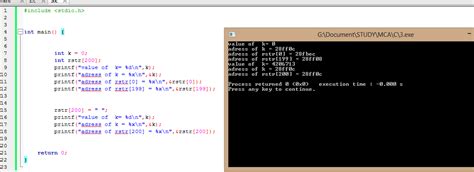 C Variable Showing Different Different Value Stack Overflow