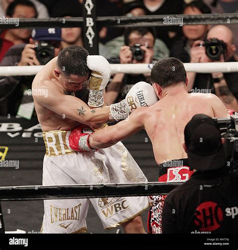 February 17 2018 Welterweight Boxers Danny Swift Garcia And