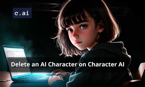 how to easily delete an ai character on character ai 2023