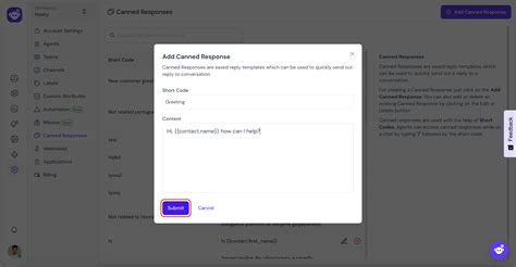 Template Variables Hoory