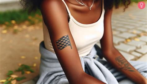 8 Best Checkered Flag Tattoo Ideas Design For Men And Women