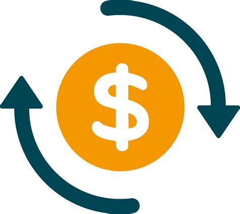Money Transfer Icon Simple Arrow Dollar Web Button Ui Ux 21352966 Png