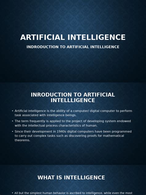 Artificial Intelligence | PDF
