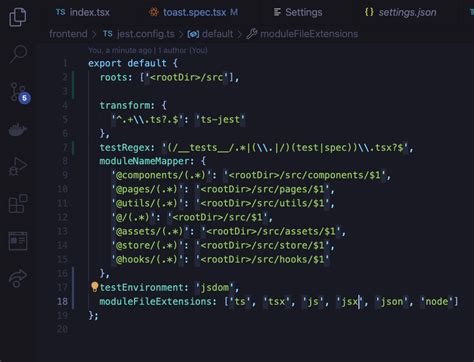 Vscode Jest Doesn T Shows In Extension Tab And Test Files Issue Jest Community Vscode