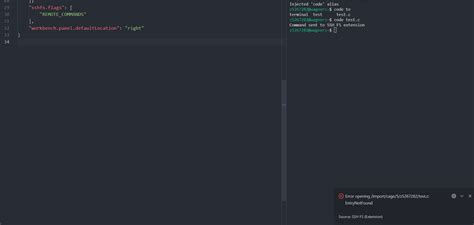 Entrynotfound Remotecommands Flag · Issue 292 · Schoofskelvinvscode Sshfs · Github