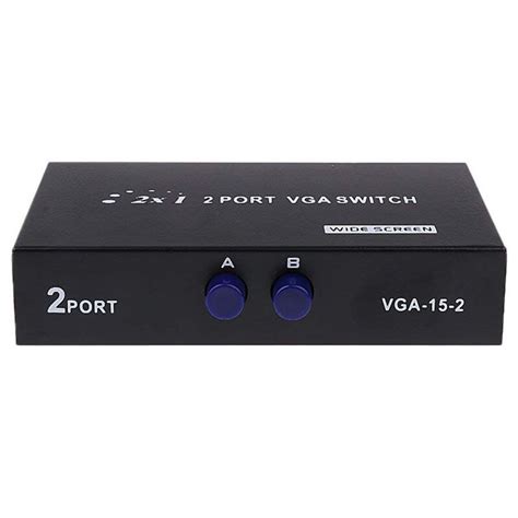 2 Port Vga Monitor Switch Monitor Switch Vga Switc Vicedeal