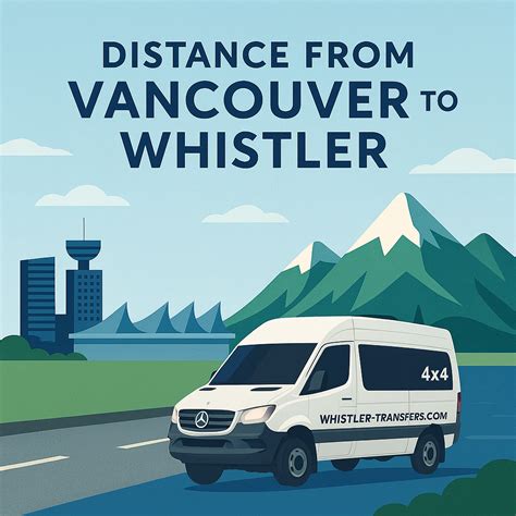 Distance From Vancouver To Whistler Everything You Need To Know