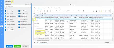 edit spreadsheet aiv