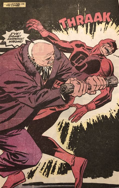 Daredevil Kingpin Kingpin Comic Art Kingpin Matt Murdock